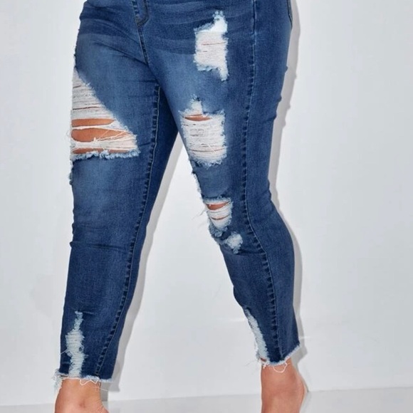 Jeans | Stretch Ripped Jeans | Poshmark